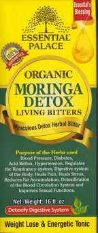 organic moringa living bitters benefits