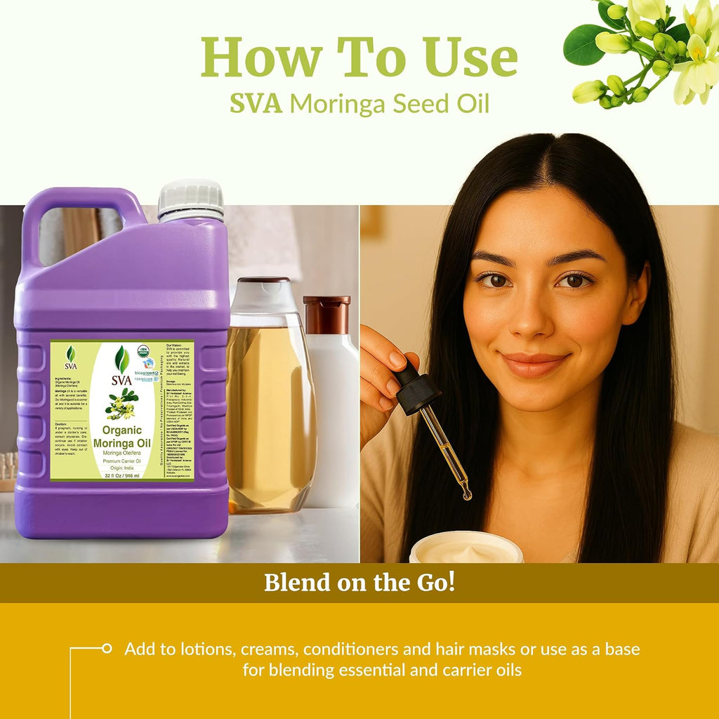 organic moringa oil for wellness