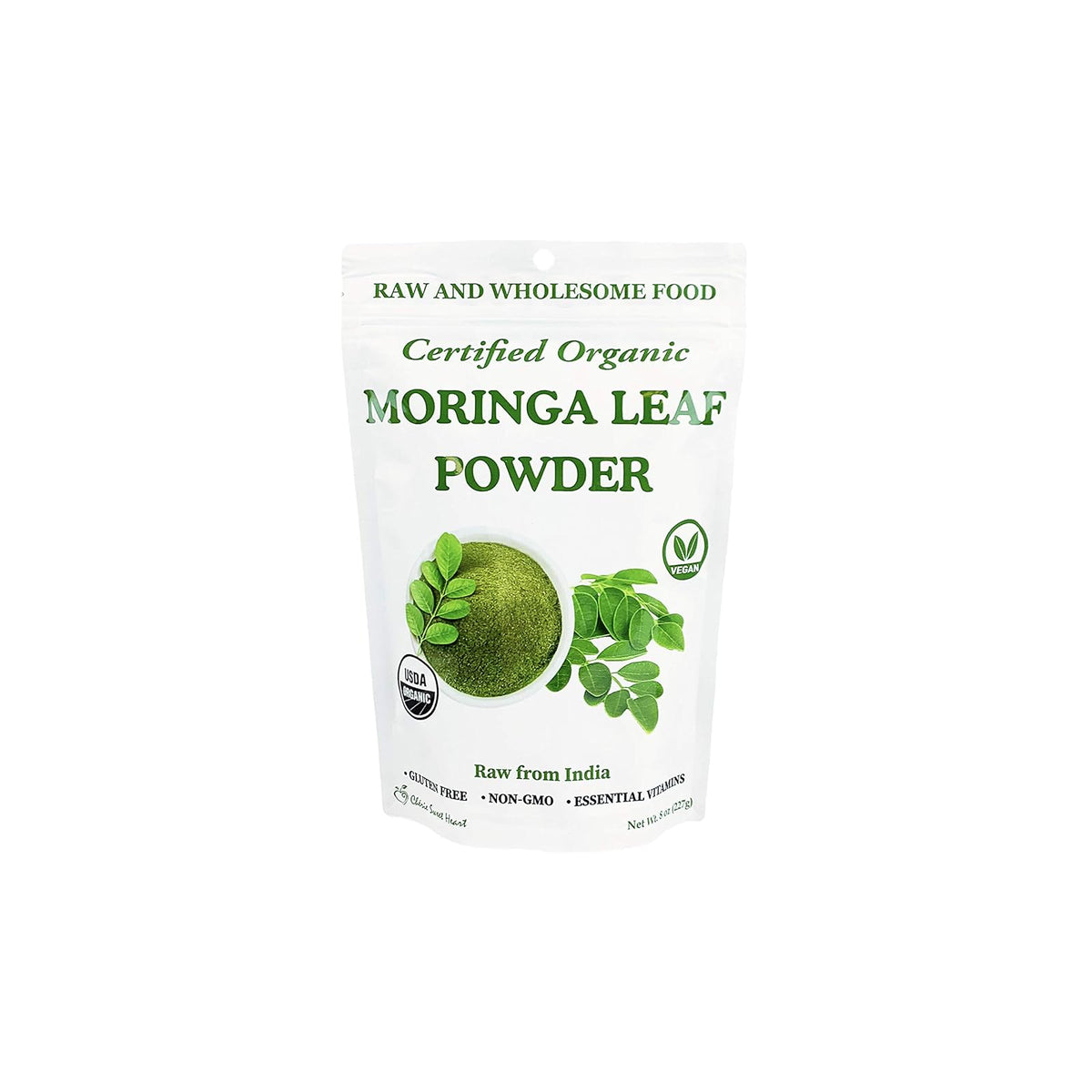Organic Moringa Oleifera leaf powder