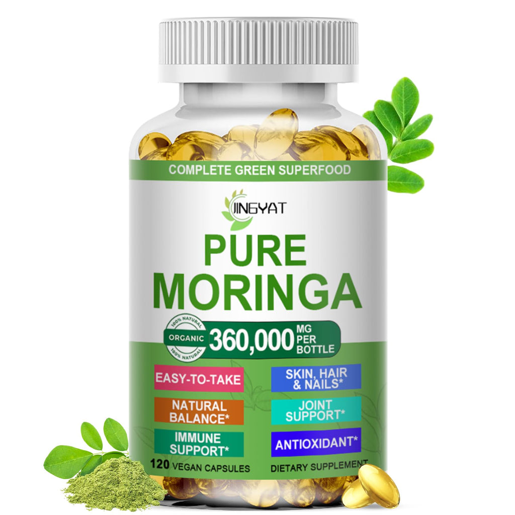organic moringa oleifera softgels