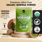 organic moringa powder for energy boost