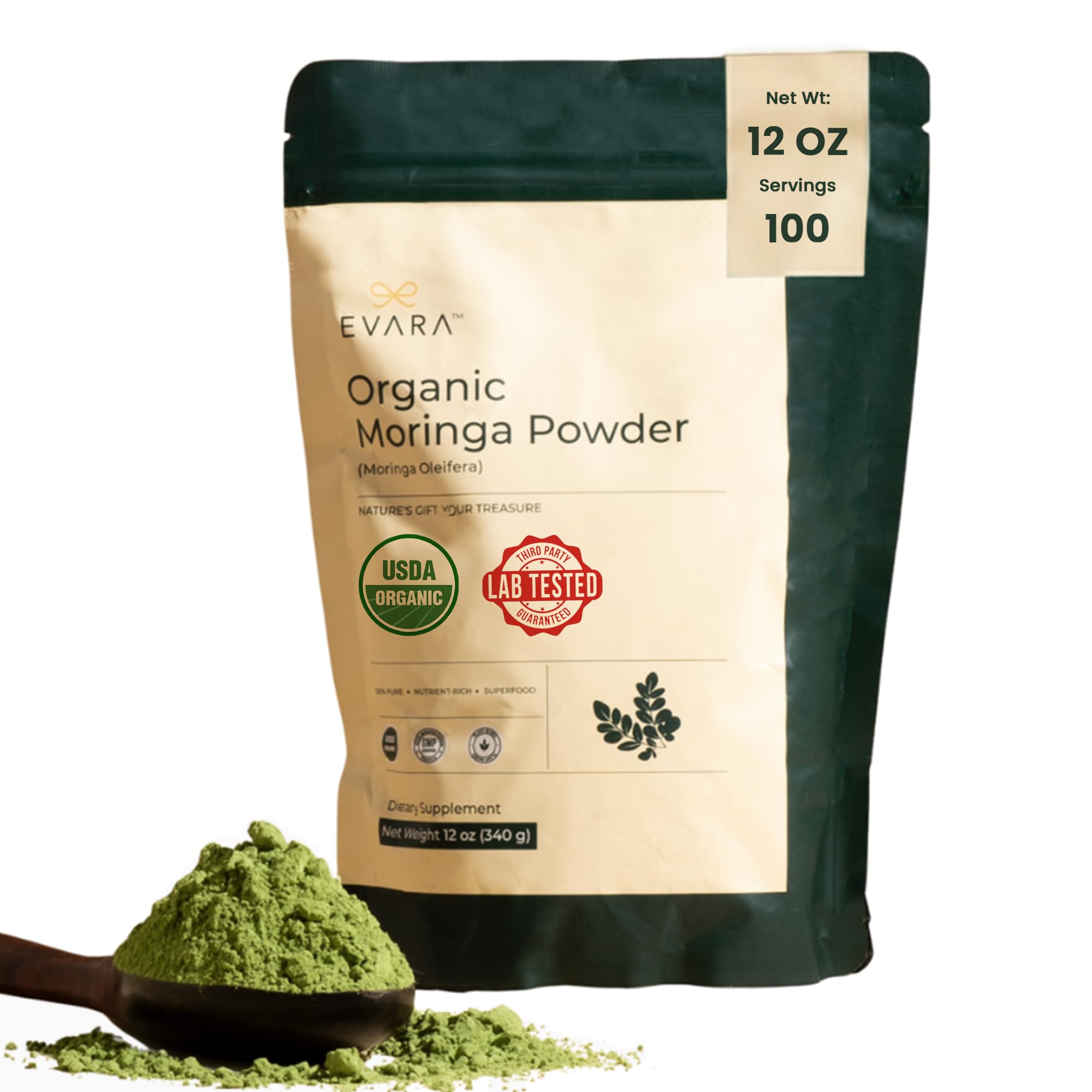 organic moringa powder for energy