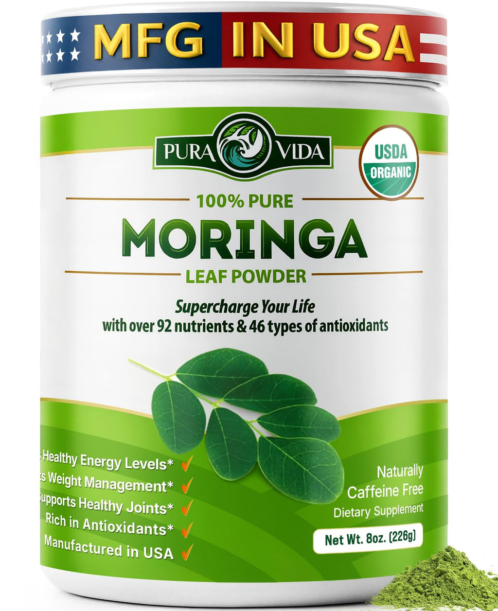 organic moringa powder for smoothies