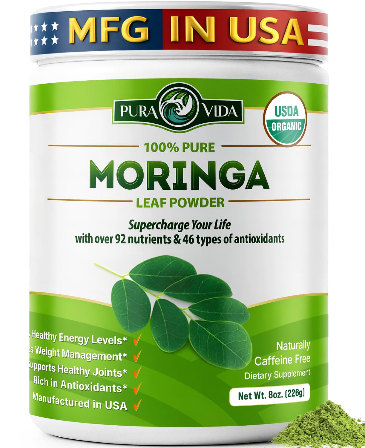 organic moringa powder for smoothies