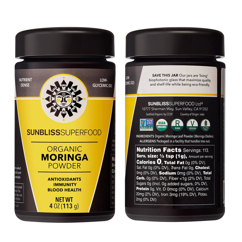 organic moringa powder for smoothies