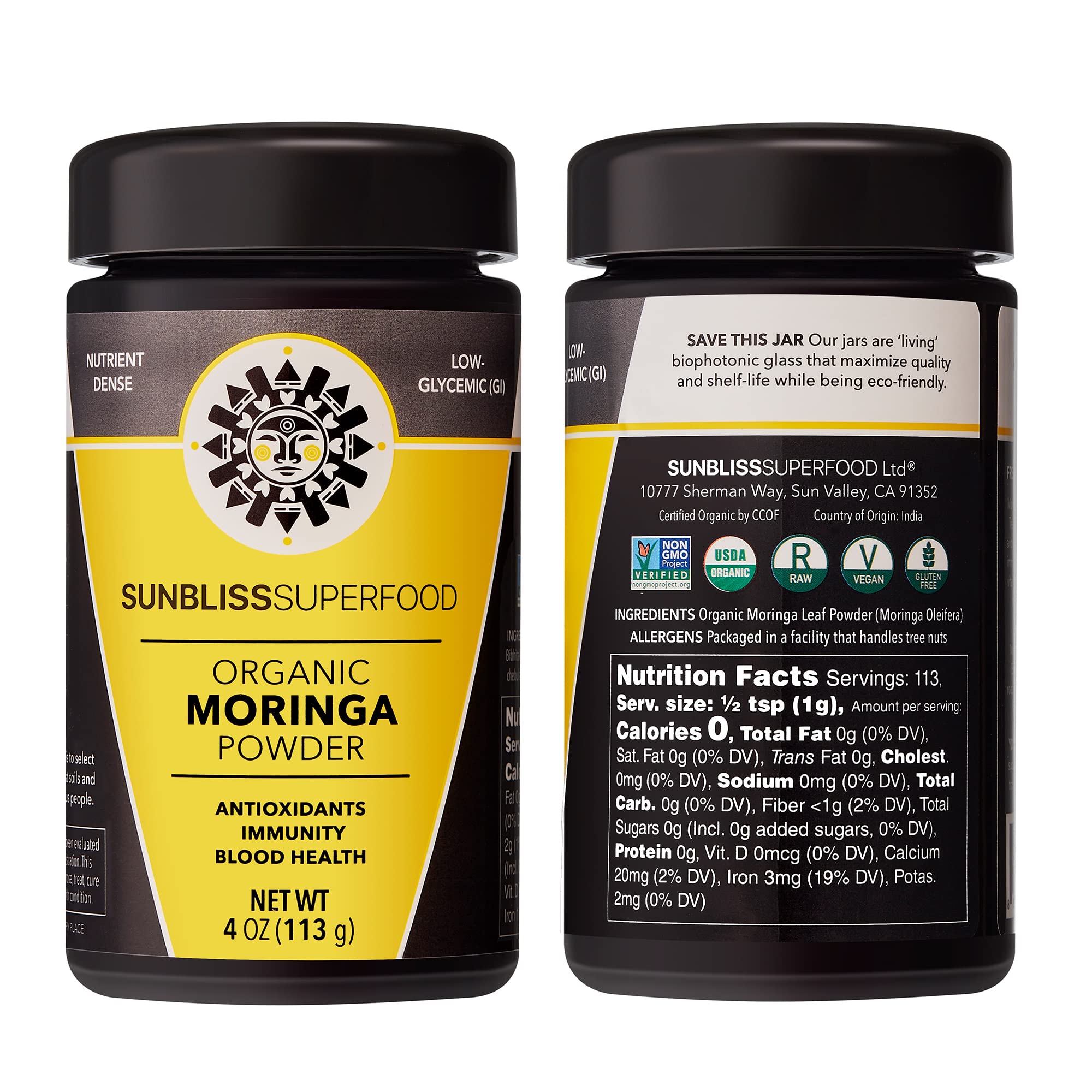 organic moringa powder for smoothies