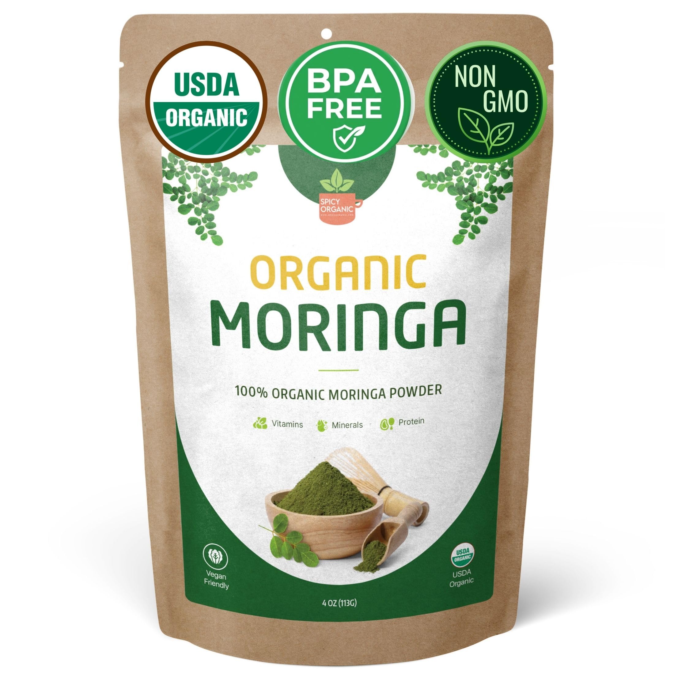 organic moringa powder for smoothies