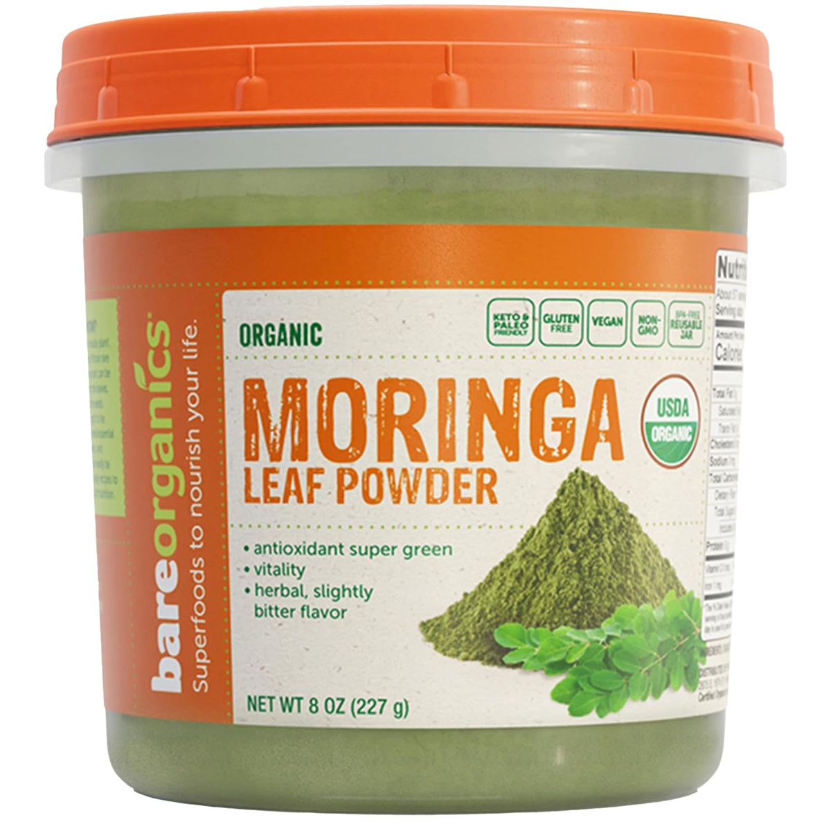 organic moringa powder for smoothies