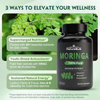 Organic moringa powder health benefits