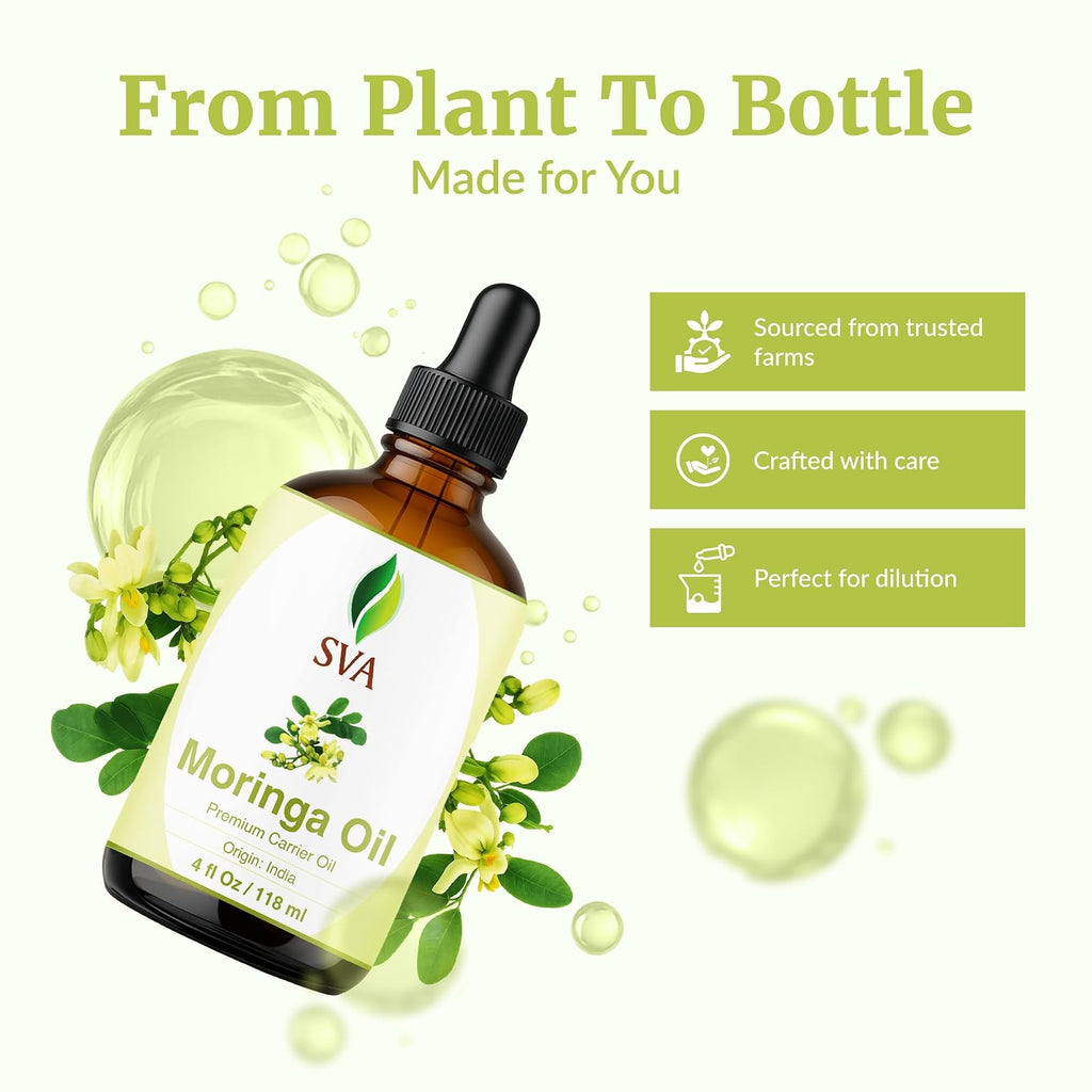 organic moringa seed oil benefits