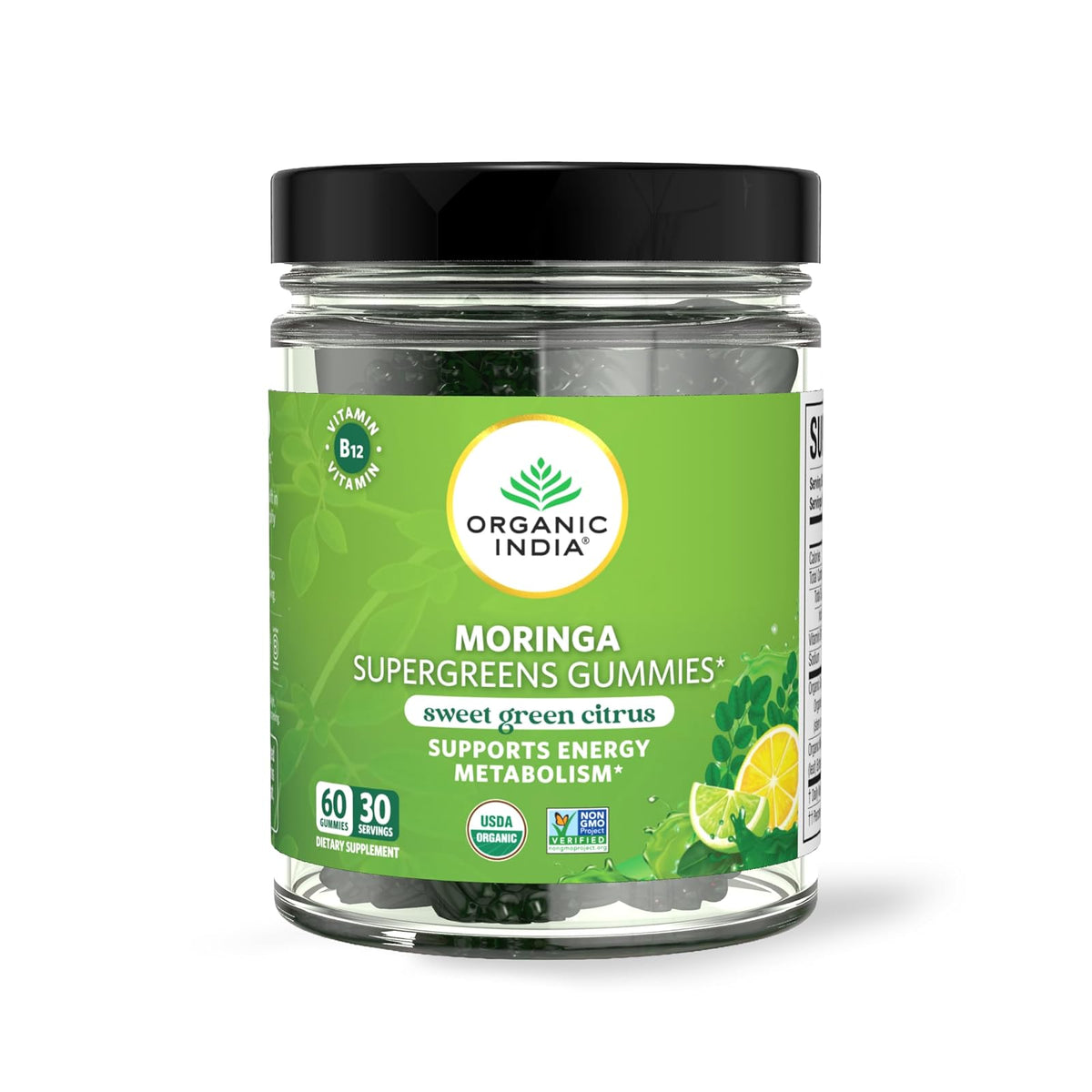 organic moringa supergreens gummies