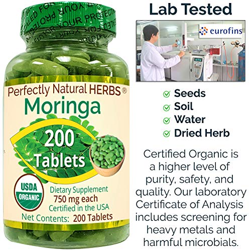 organic moringa tablets for detox