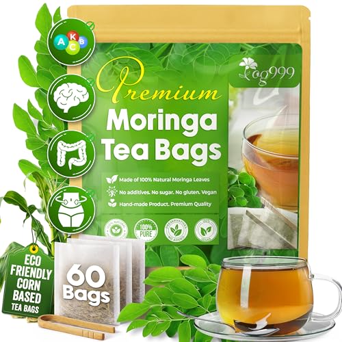organic moringa tea bags 60 count