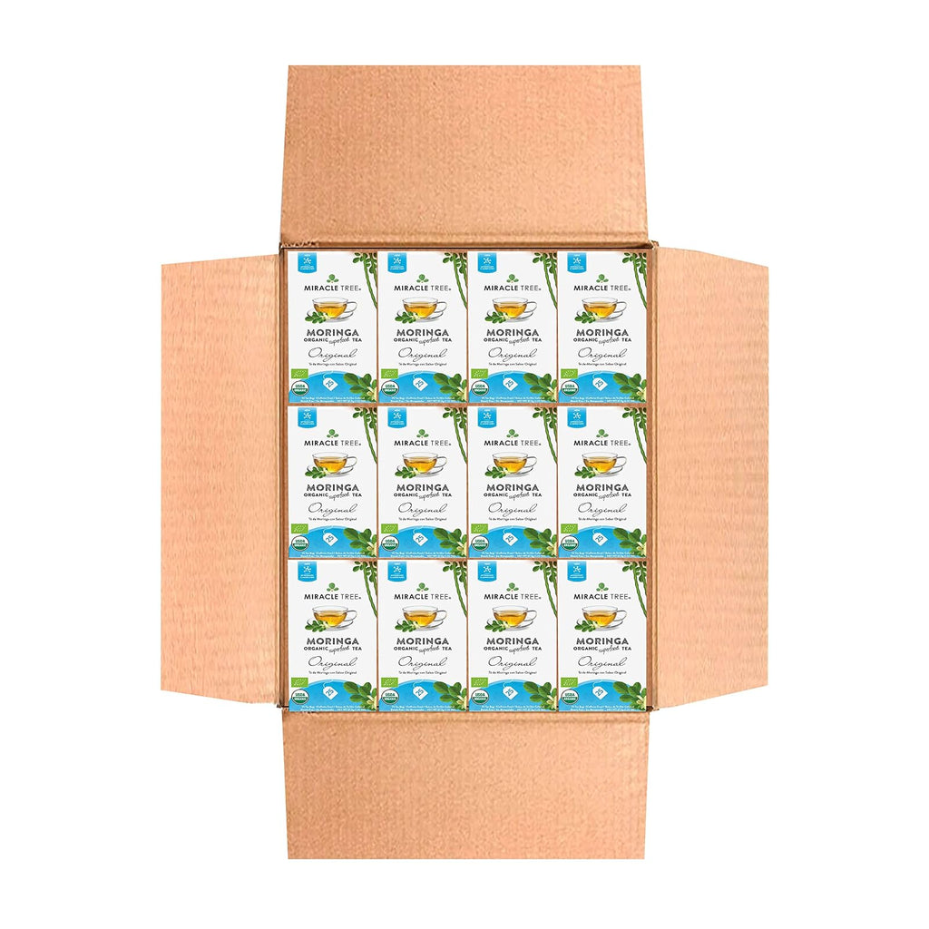 organic moringa tea bags