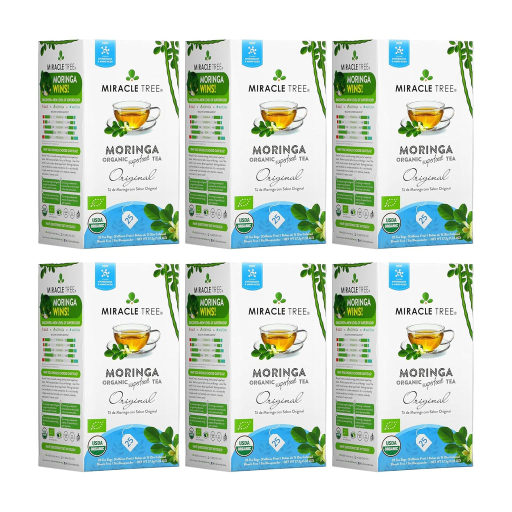 organic moringa tea bags
