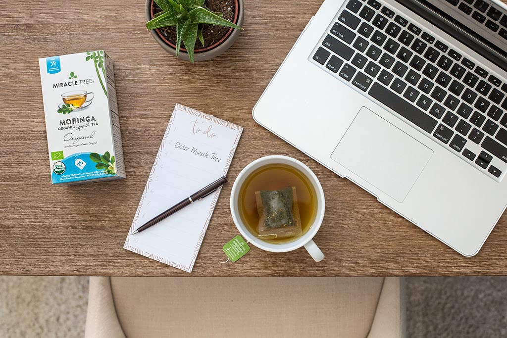 organic moringa tea for energy