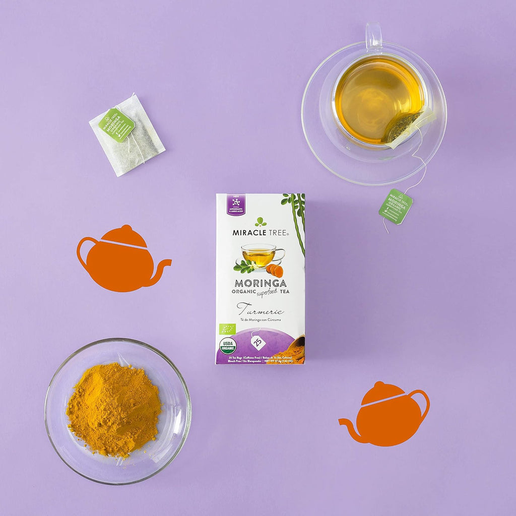 organic moringa tea for immune support