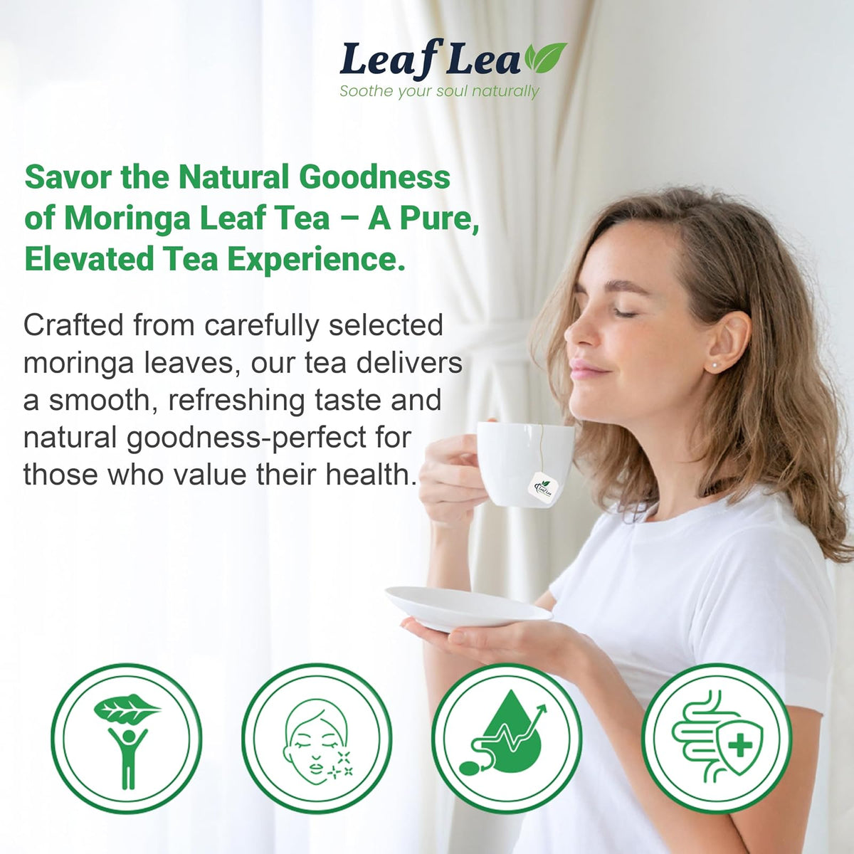 organic moringa tea for wellness