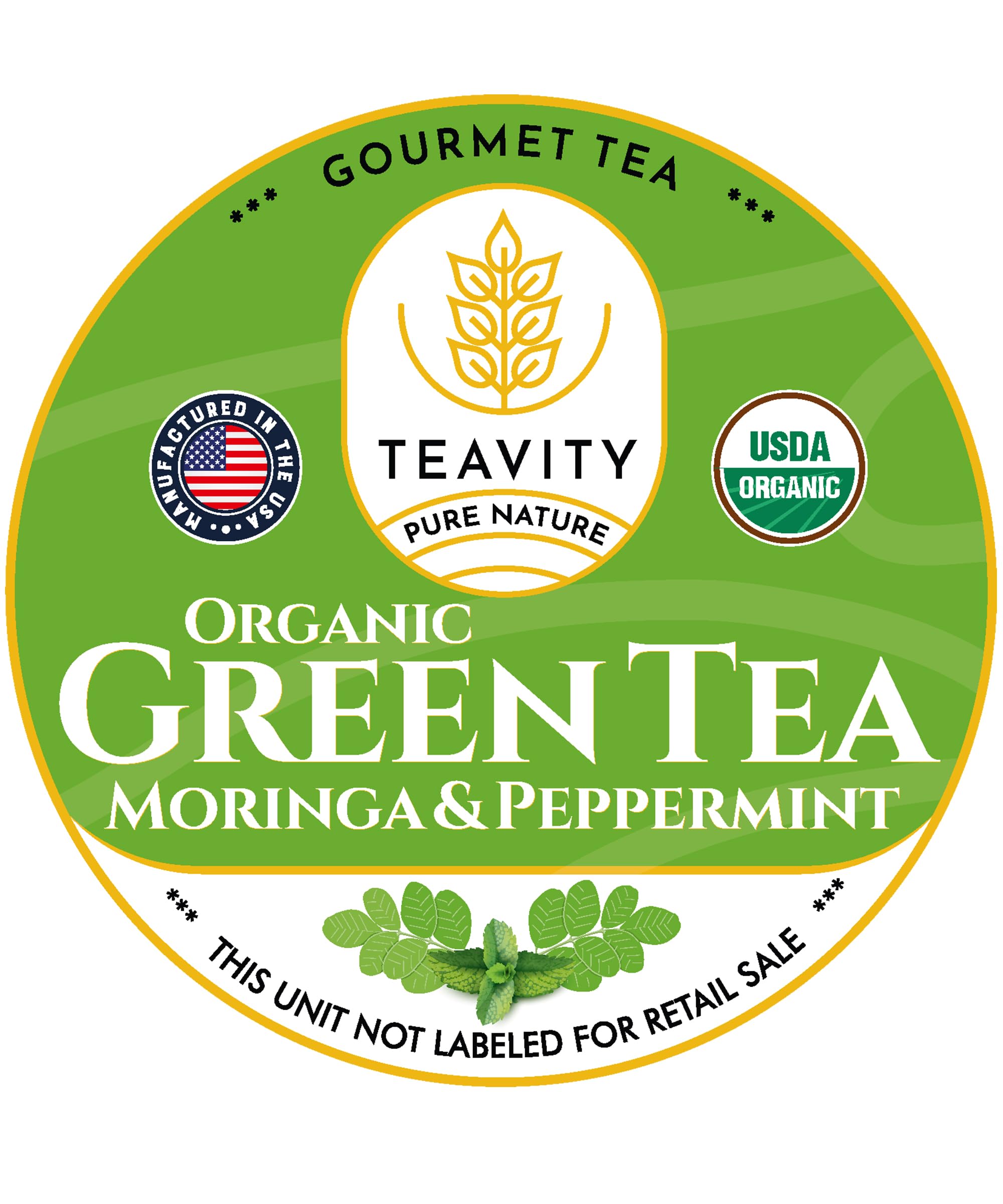 organic moringa tea samplers
