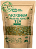 organic moringa tea with turmeric