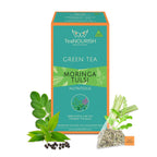 organic Moringa Tulsi green tea bags