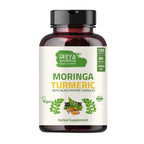 organic moringa turmeric capsules