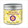 organic Moroccan clay for skincare