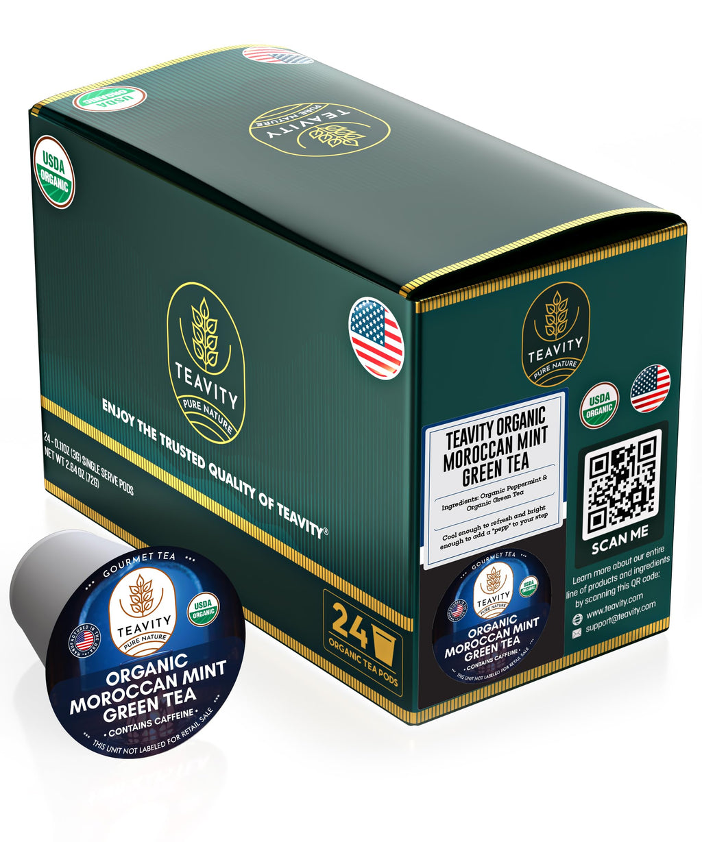 organic Moroccan mint tea samplers
