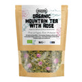 organic mountain tea with rose