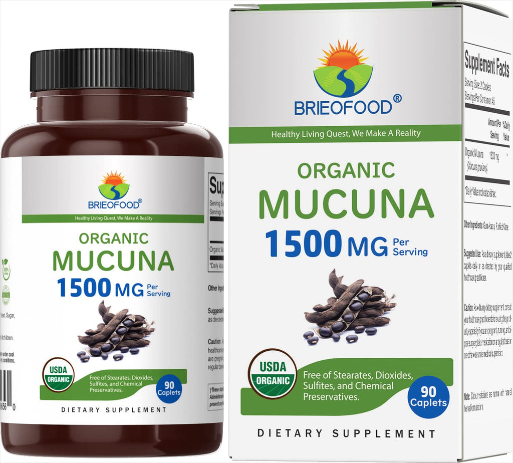 Organic Mucuna vegetarian tablets