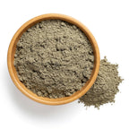 Organic mugwort herbal infusion