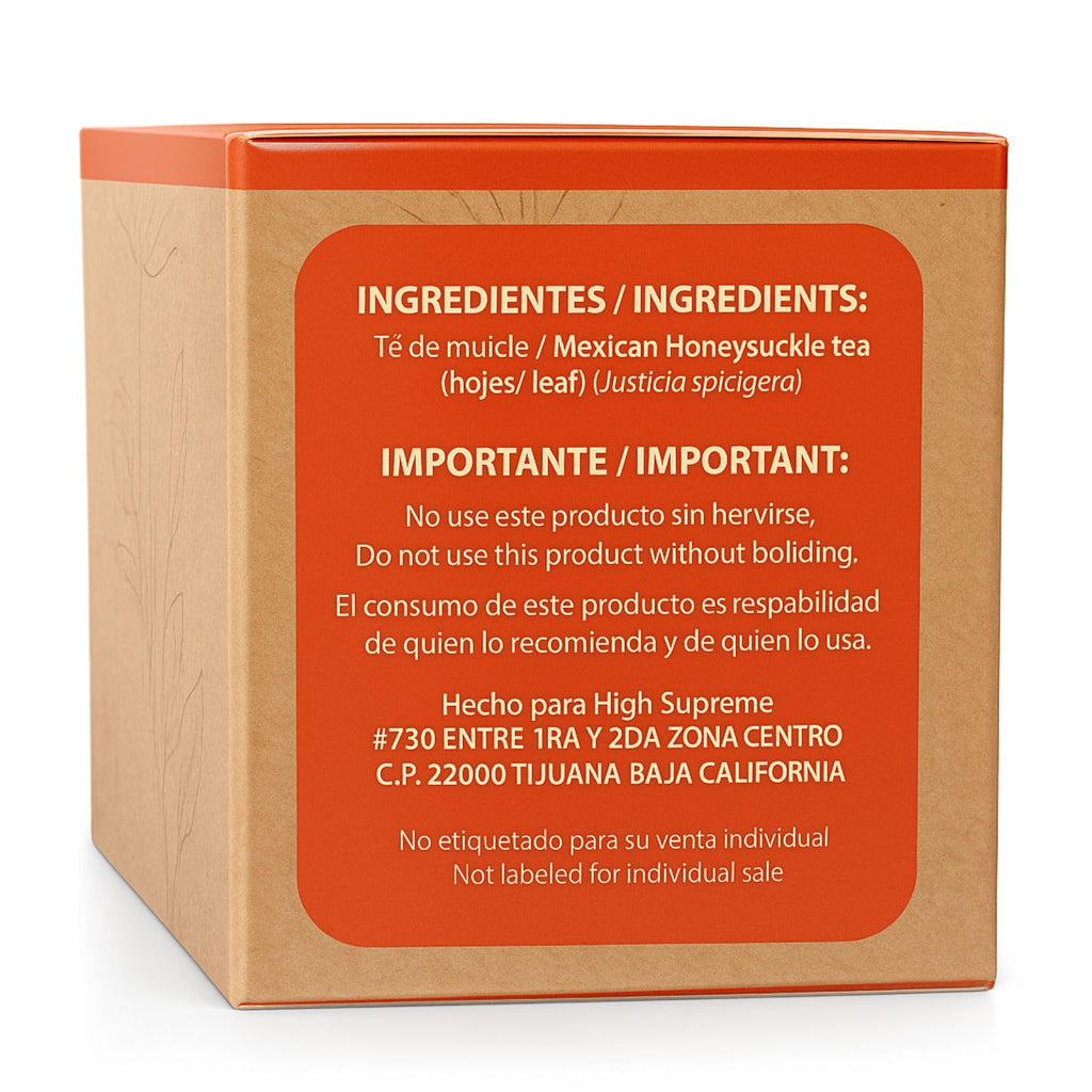 Organic Muicle tea for relaxation