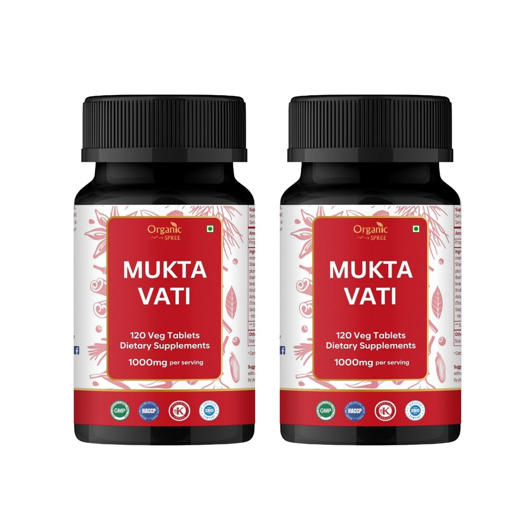 organic mukta vati herbal tablets
