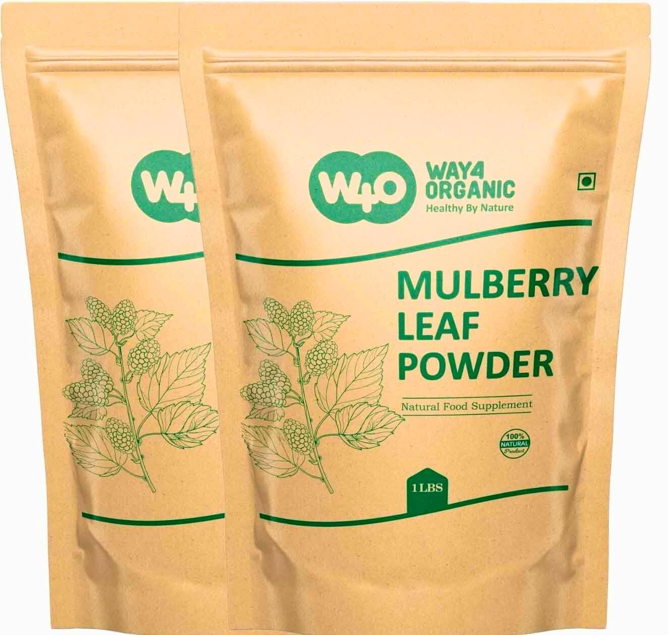 organic mulberry leaf powder supplement
