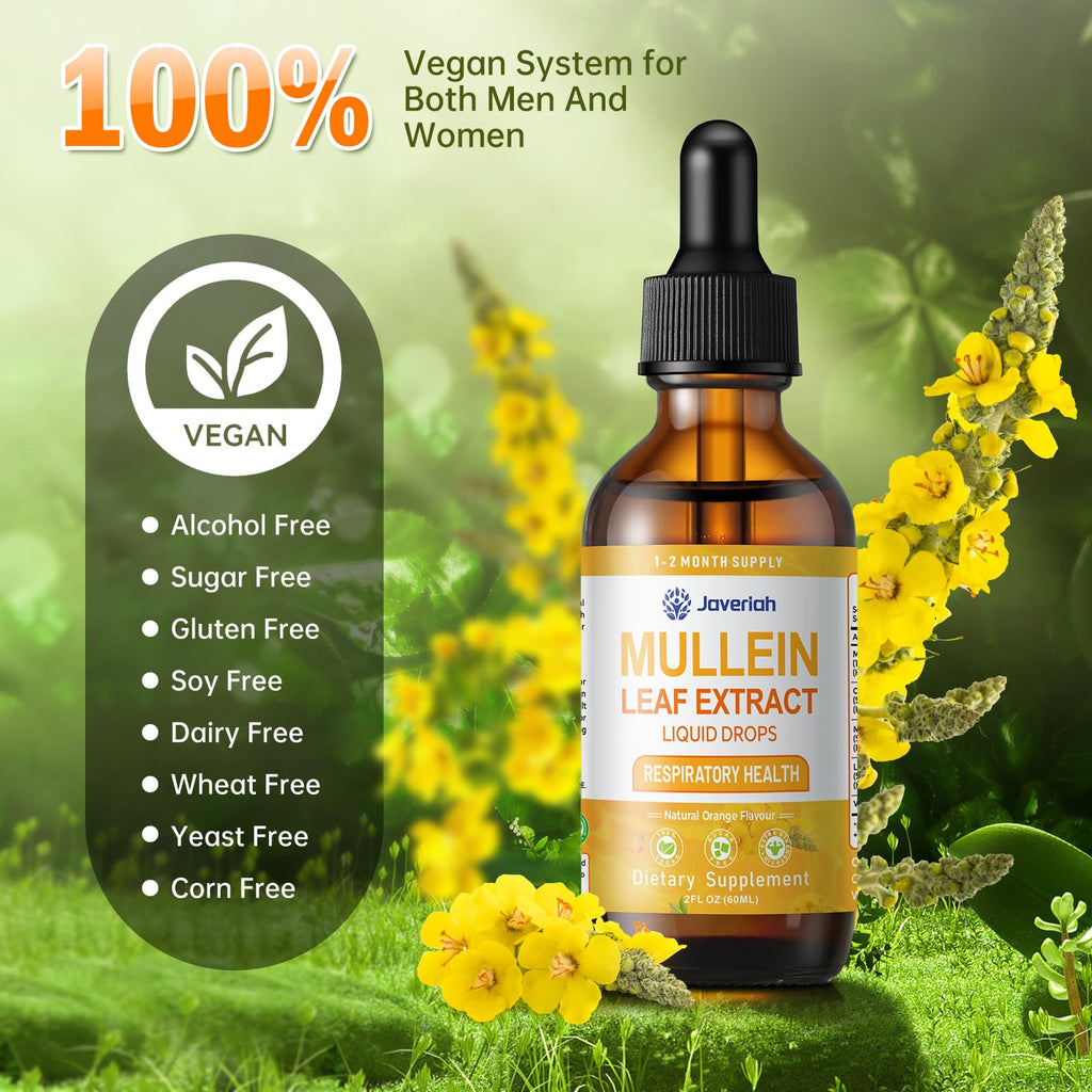 Organic Mullein drops for adults