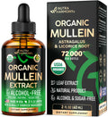 organic mullein drops for lungs