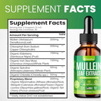 Organic Mullein extract for daily use