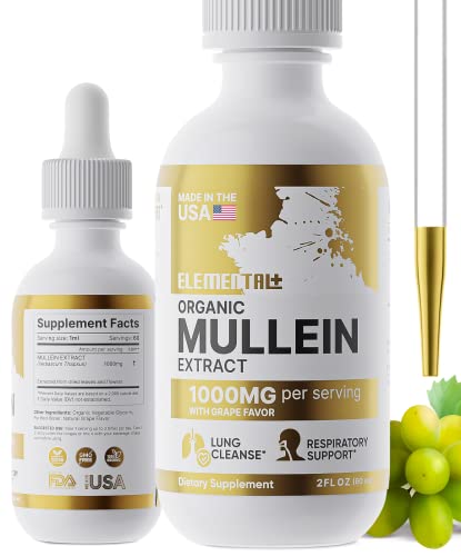 Organic Mullein extract for immune support