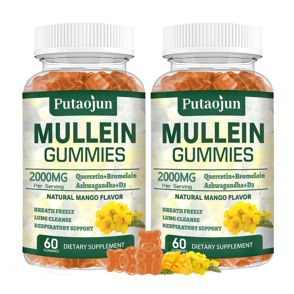 organic mullein gummies for respiratory health