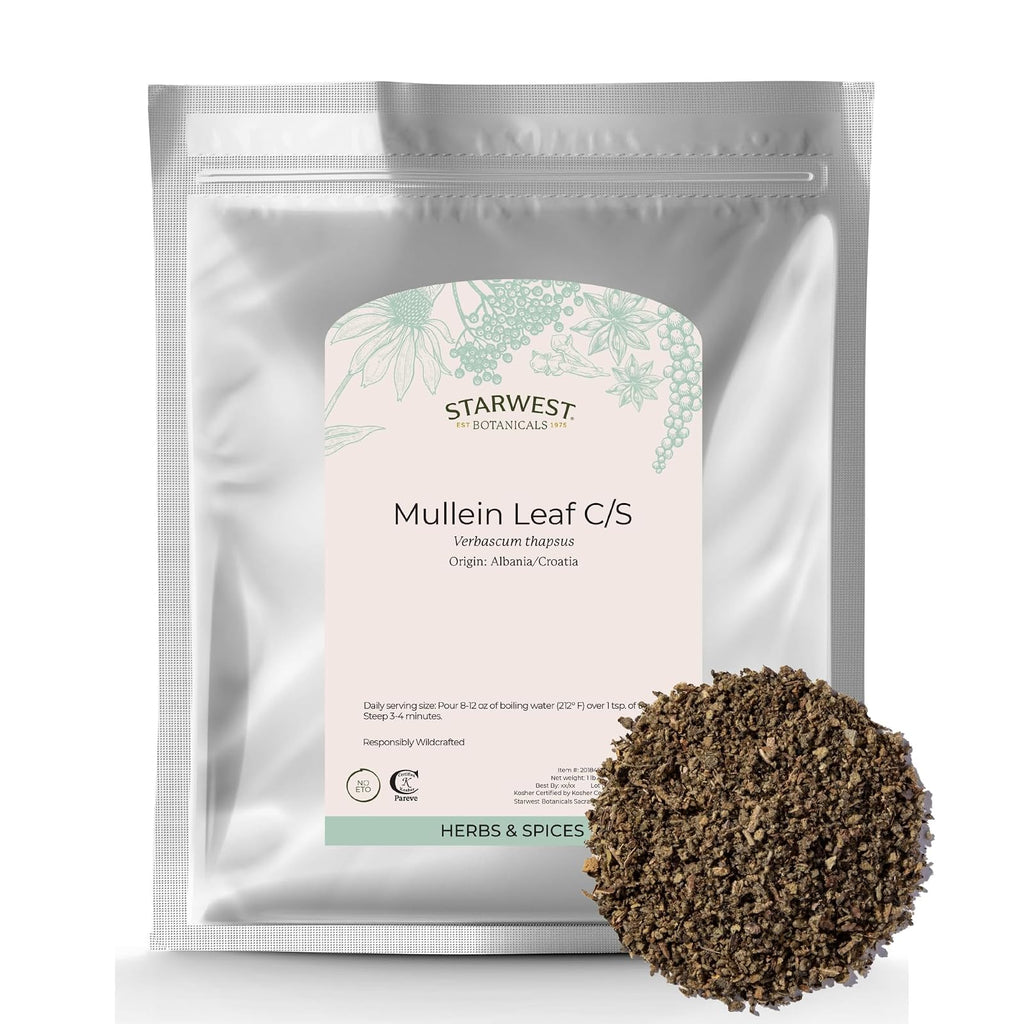 organic mullein leaf bulk bag