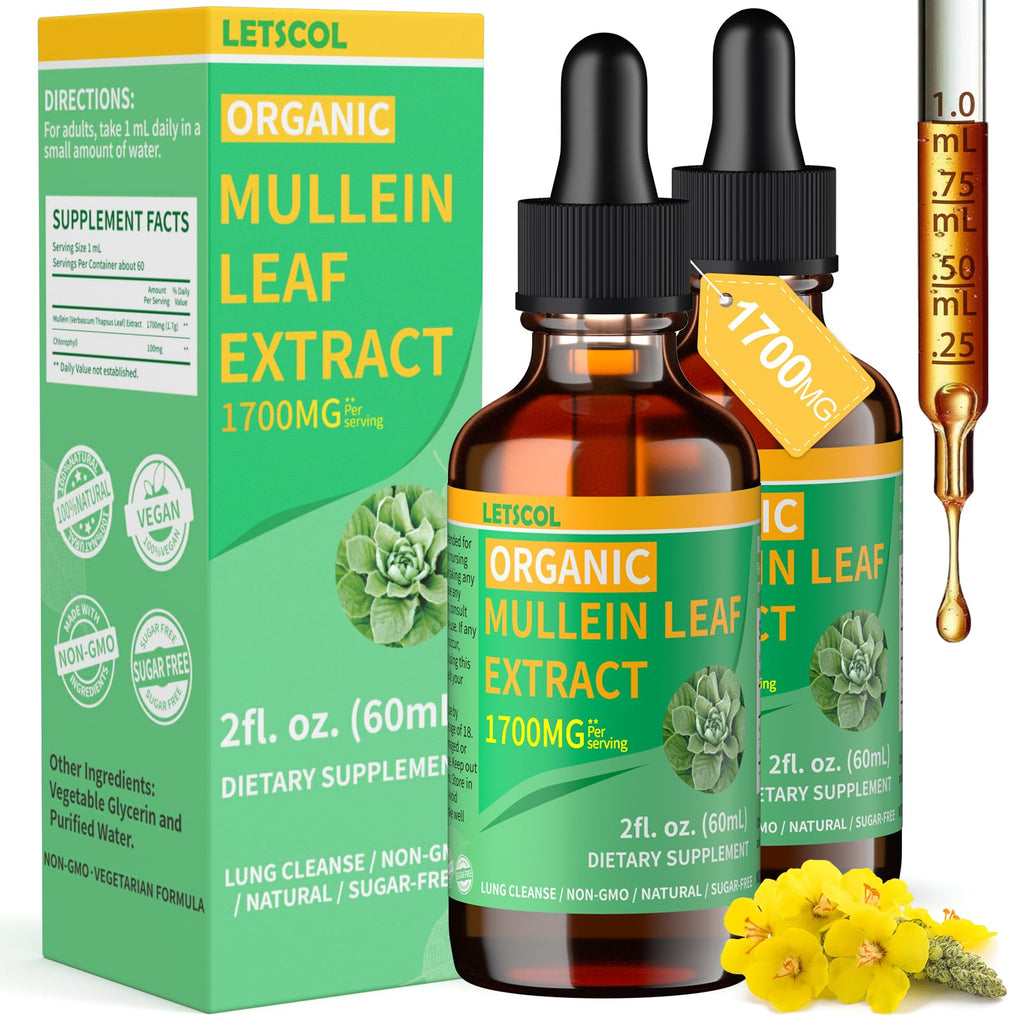 Organic Mullein Leaf Extract benefits