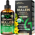 organic mullein leaf extract drops