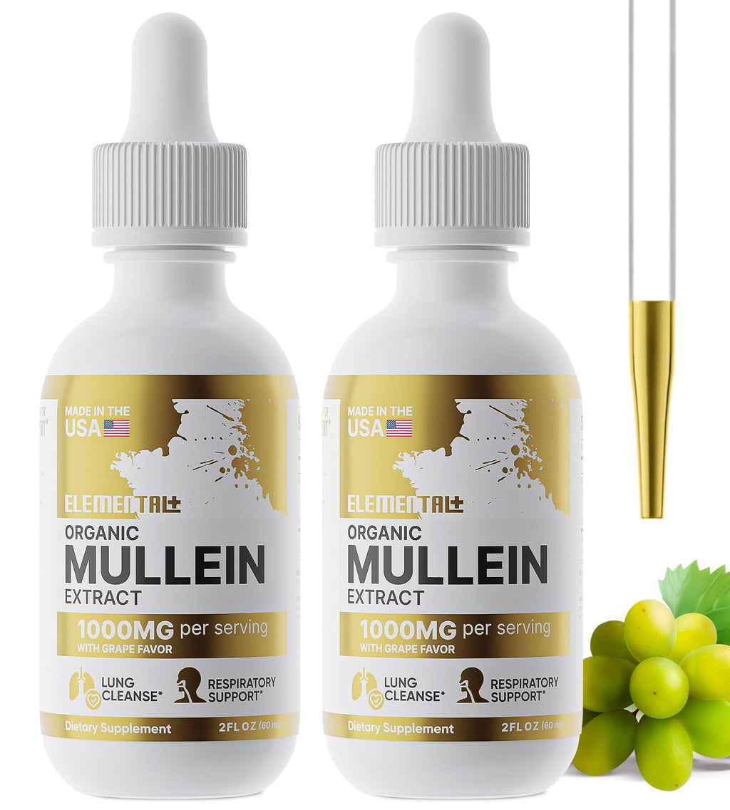 organic mullein leaf extract drops