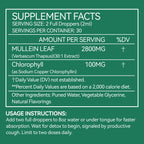 Organic Mullein leaf extract for vitality