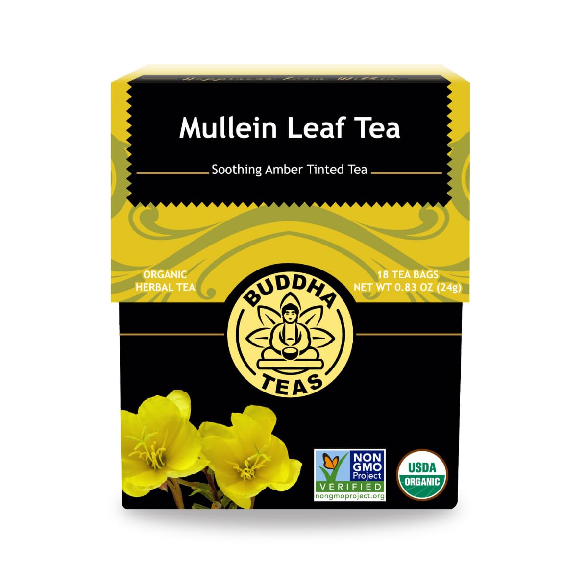 organic mullein leaf herbal tea
