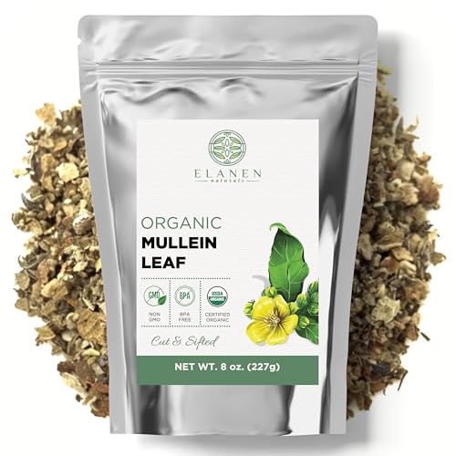 organic mullein leaf herbal tea