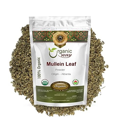 organic mullein leaf powder benefits