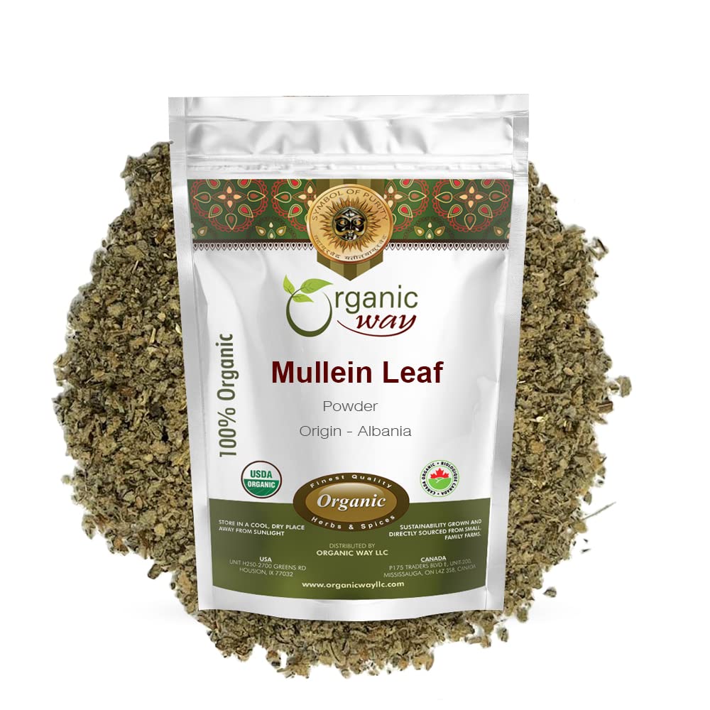 organic mullein leaf powder for tea