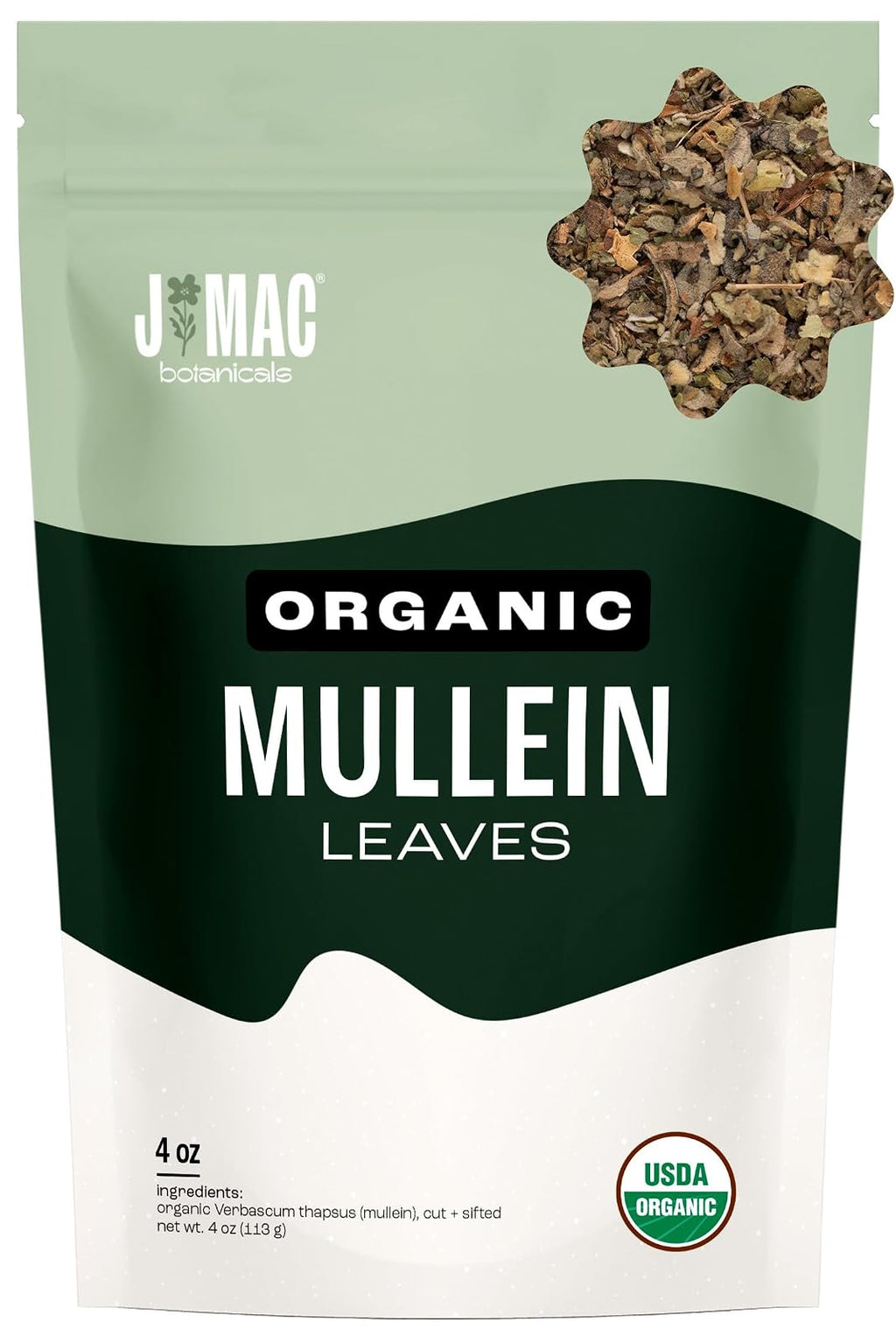 organic mullein leaves herbal tea