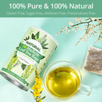 Organic mullein tea for daily detox